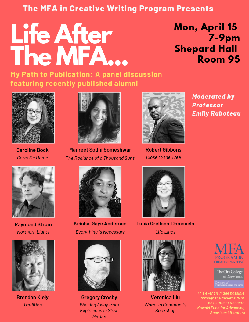 Life After the MFA - CCNY English Department